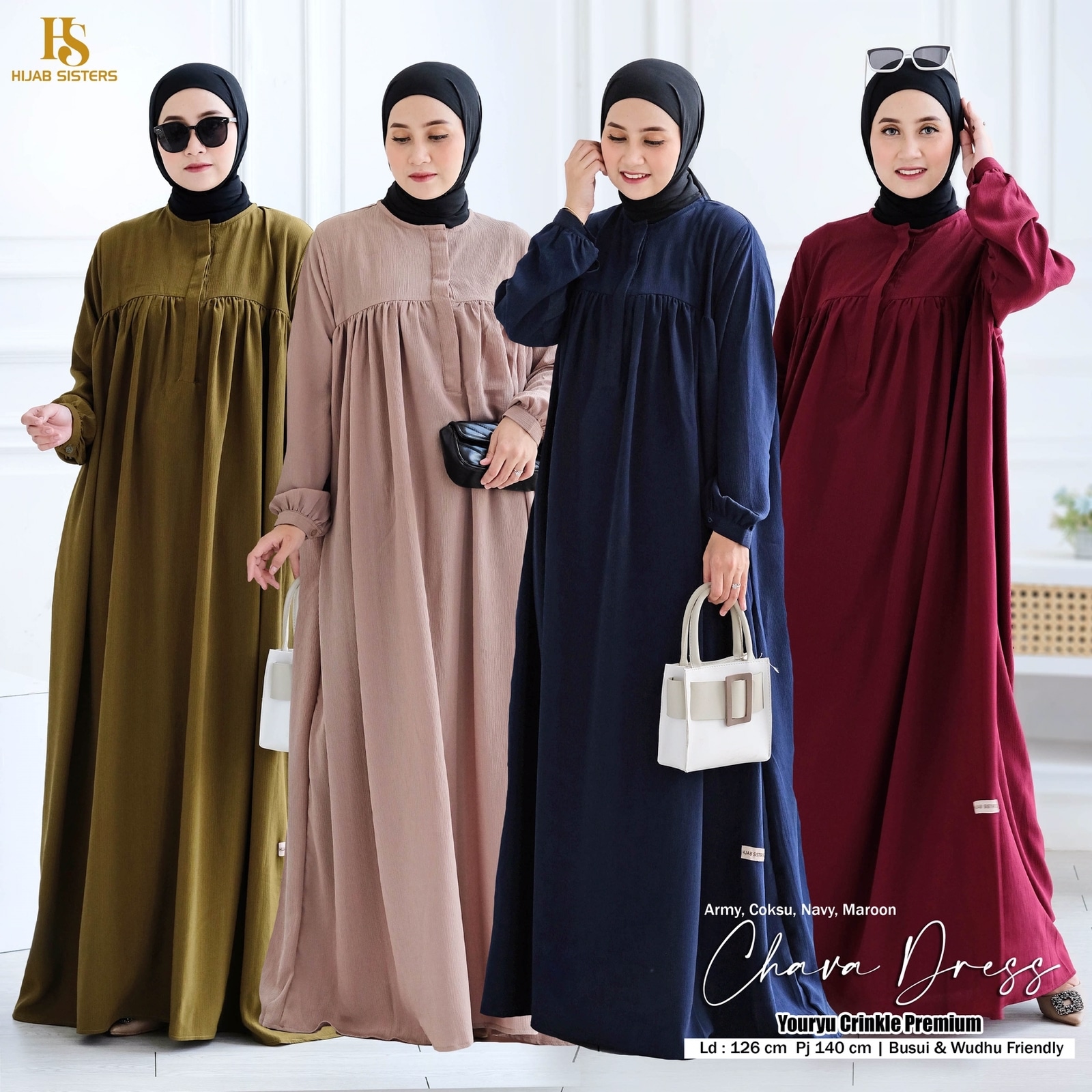 Gamis dan Baju Stelan Jumbo by Hijab Sister – Butik Destira