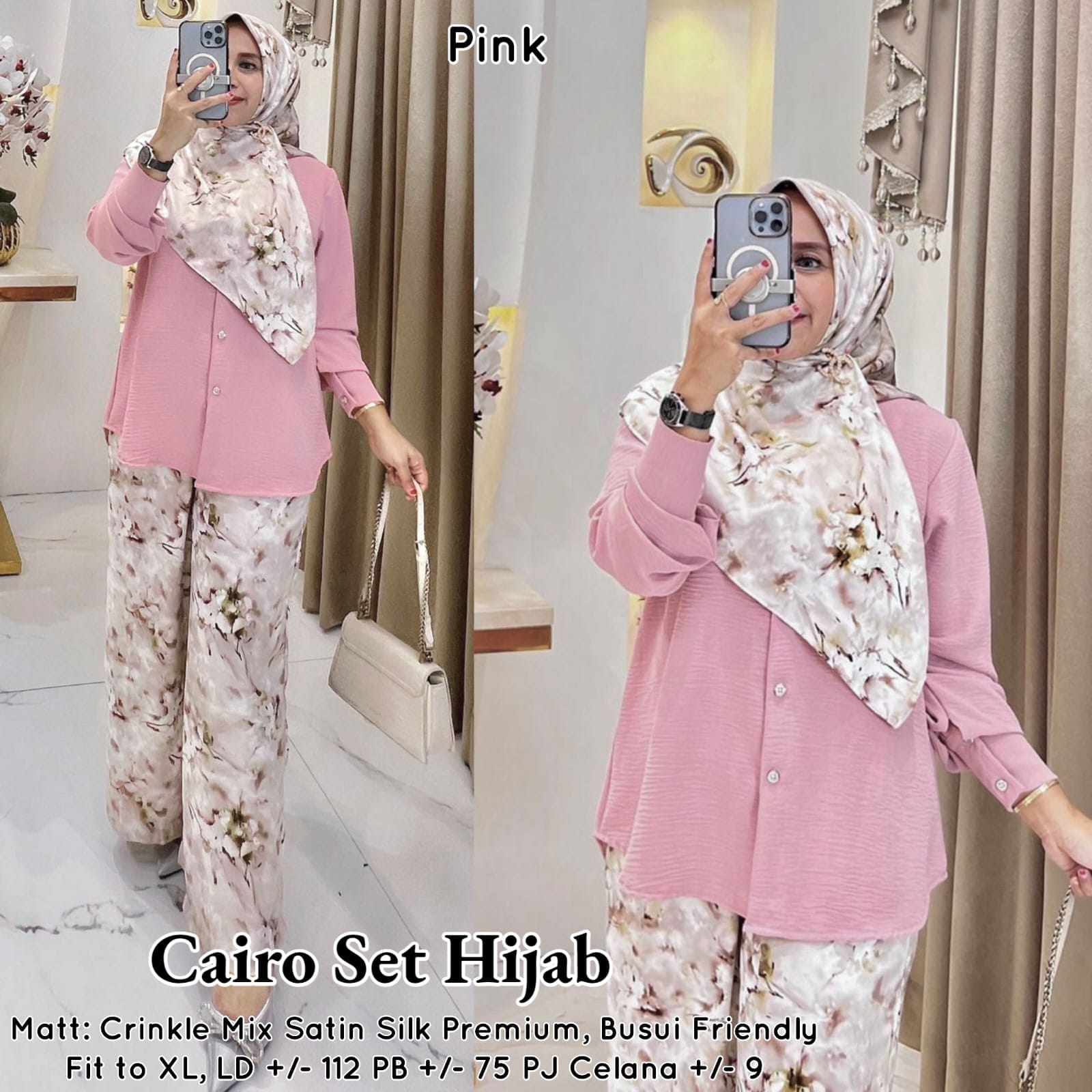 Baju Stelan set Hijab kekinian – Butik Destira