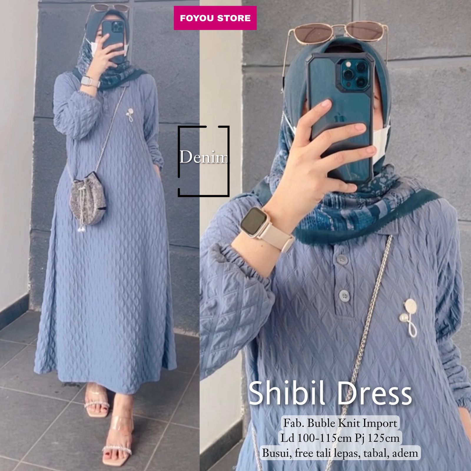 Shibil Dress best seller – Butik Destira